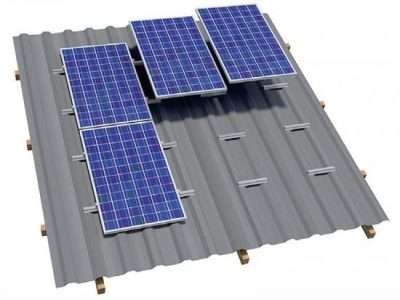 PNS Metal Roof – Rail less Mounting System - Powernsun